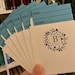 Custom Library Cards With Envelopes Home Library Cards Personalized ...
