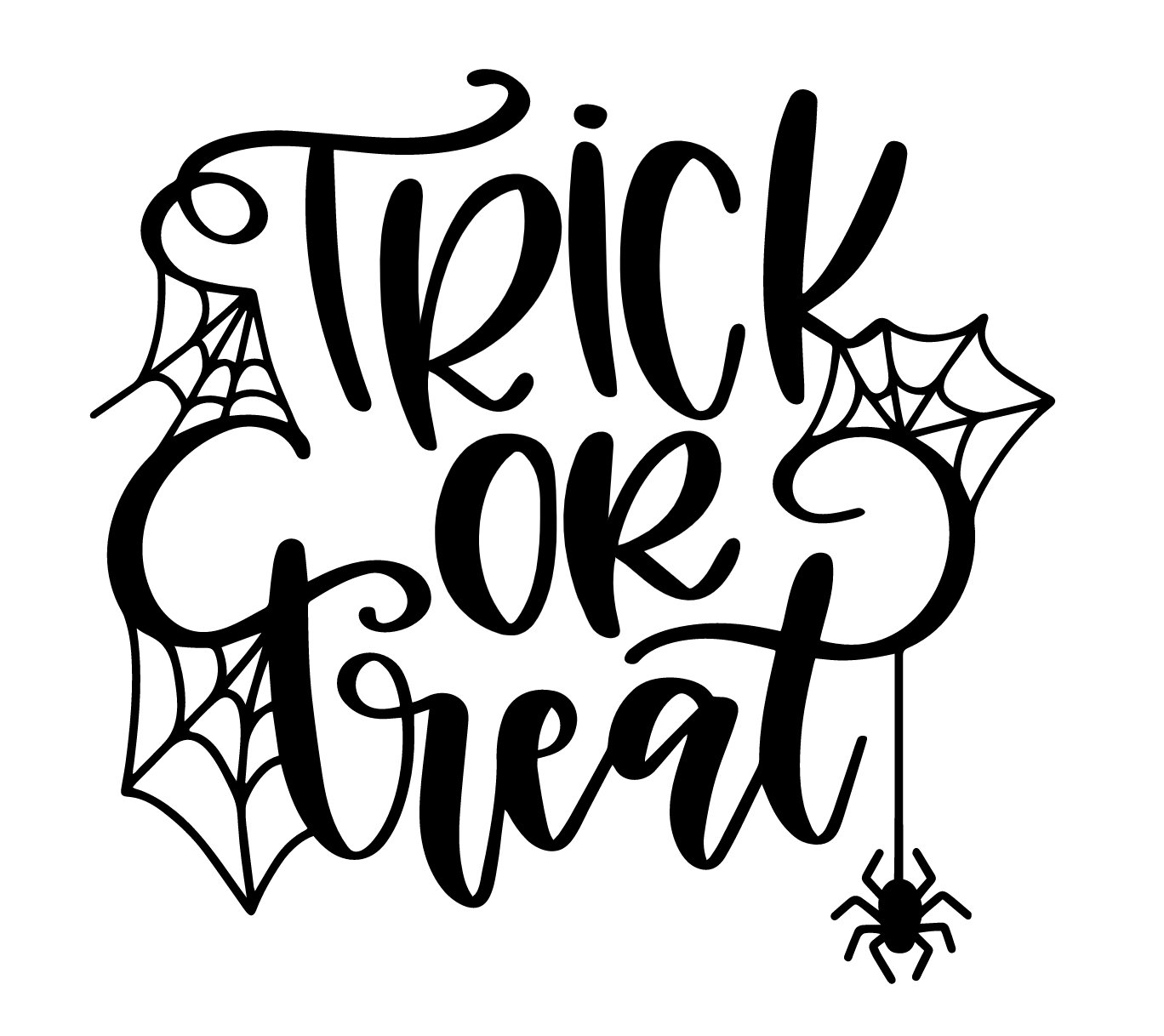 Trick or Treat SVG - Etsy