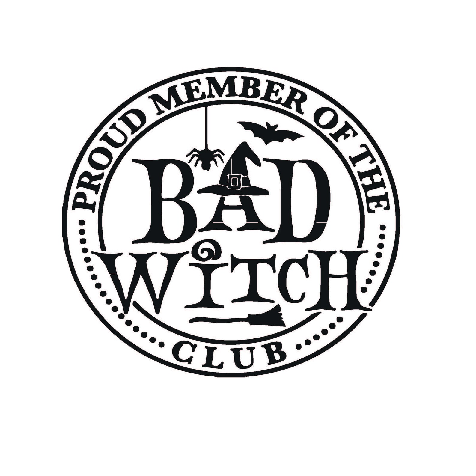 Witch Club SVG - Etsy