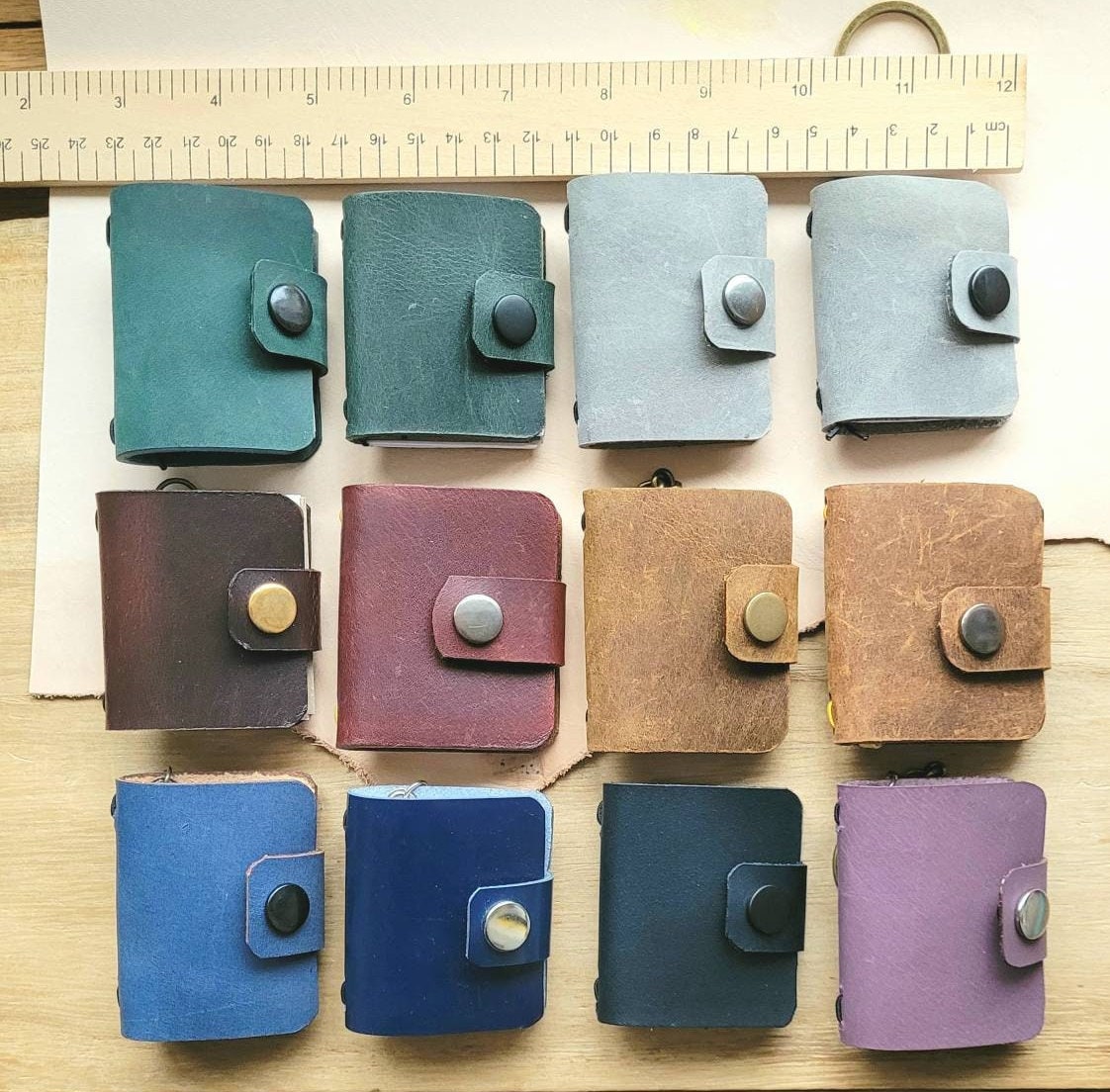 Kayztyle Mini Leather Notebooks With Keychain - Etsy
