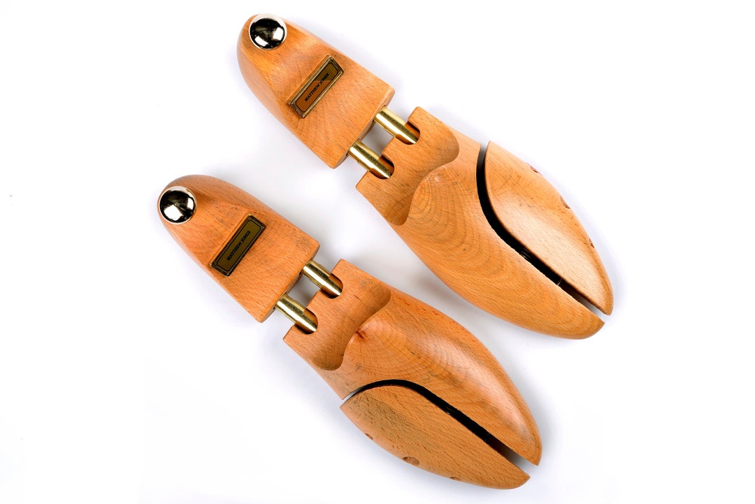Adjustable Wooden Shoe Tree, Beech Wood Handcrafted Shoe Trees ...