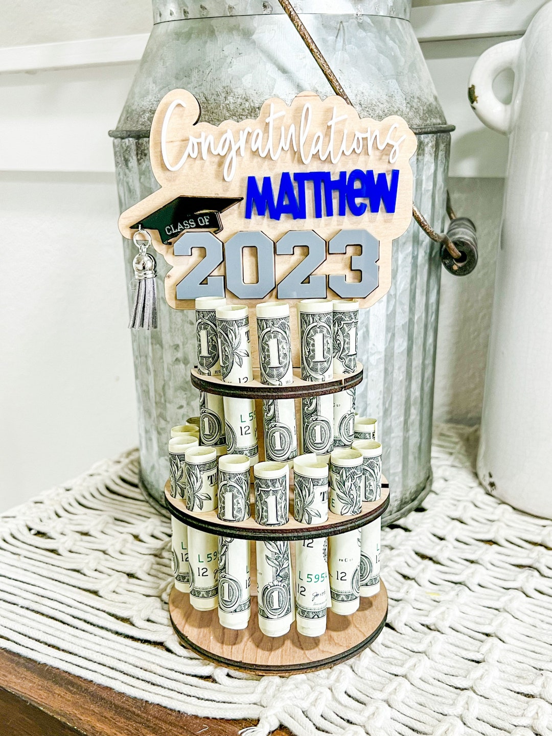 2023 Graduation Money Tree Gift Money Cake Money Tower - Etsy