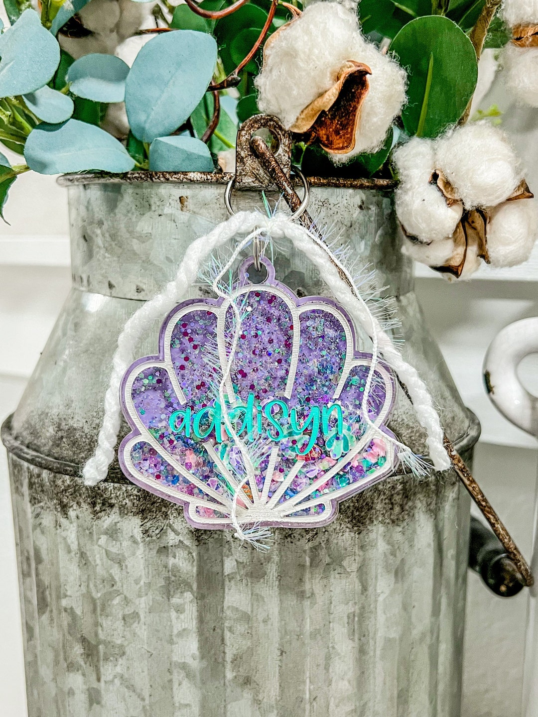 Personalized Shaker Keychain Shaker Backpack Tag 3D Bag Tag - Etsy