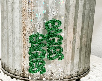 Custom Claw Clip Acrylic Hair Clip School Spirit Clip Personalized Hair ...