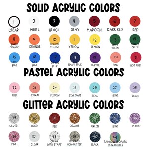 Acrylic Hair Clip School Spirit Clip Personalized Hair Clip Back to ...