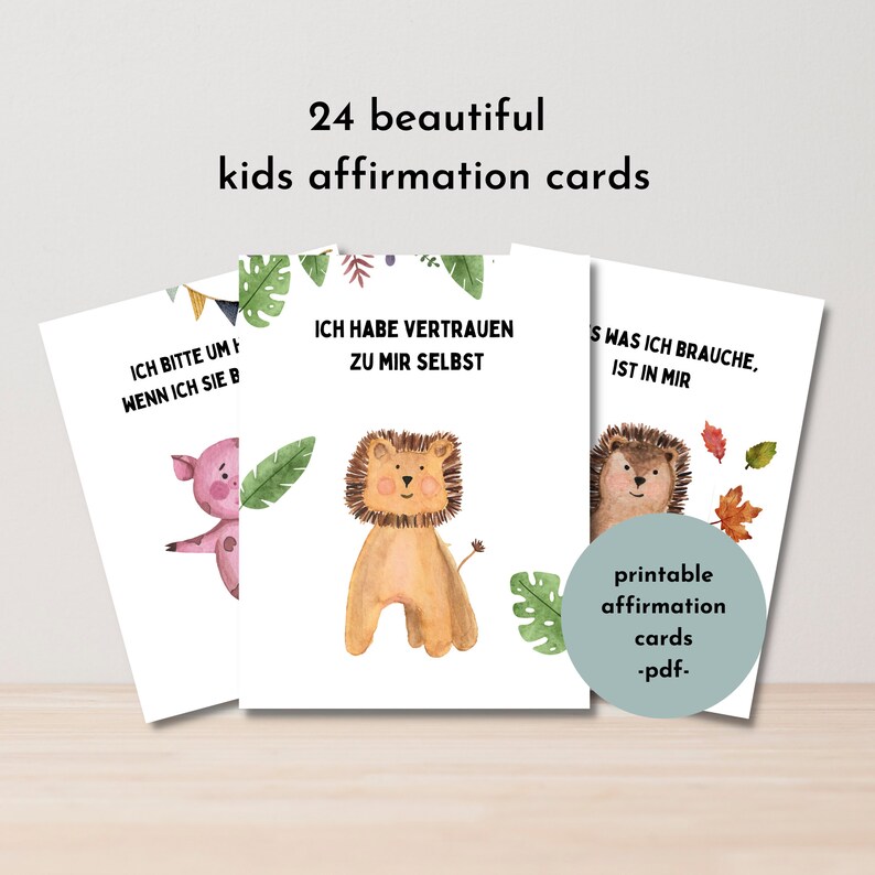 Printable Kids Affirmation Cards | Encouragement Cards | BUNDLE Kids ...