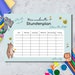 School Timetable for Kids Printable Download, School Schedule, School ...