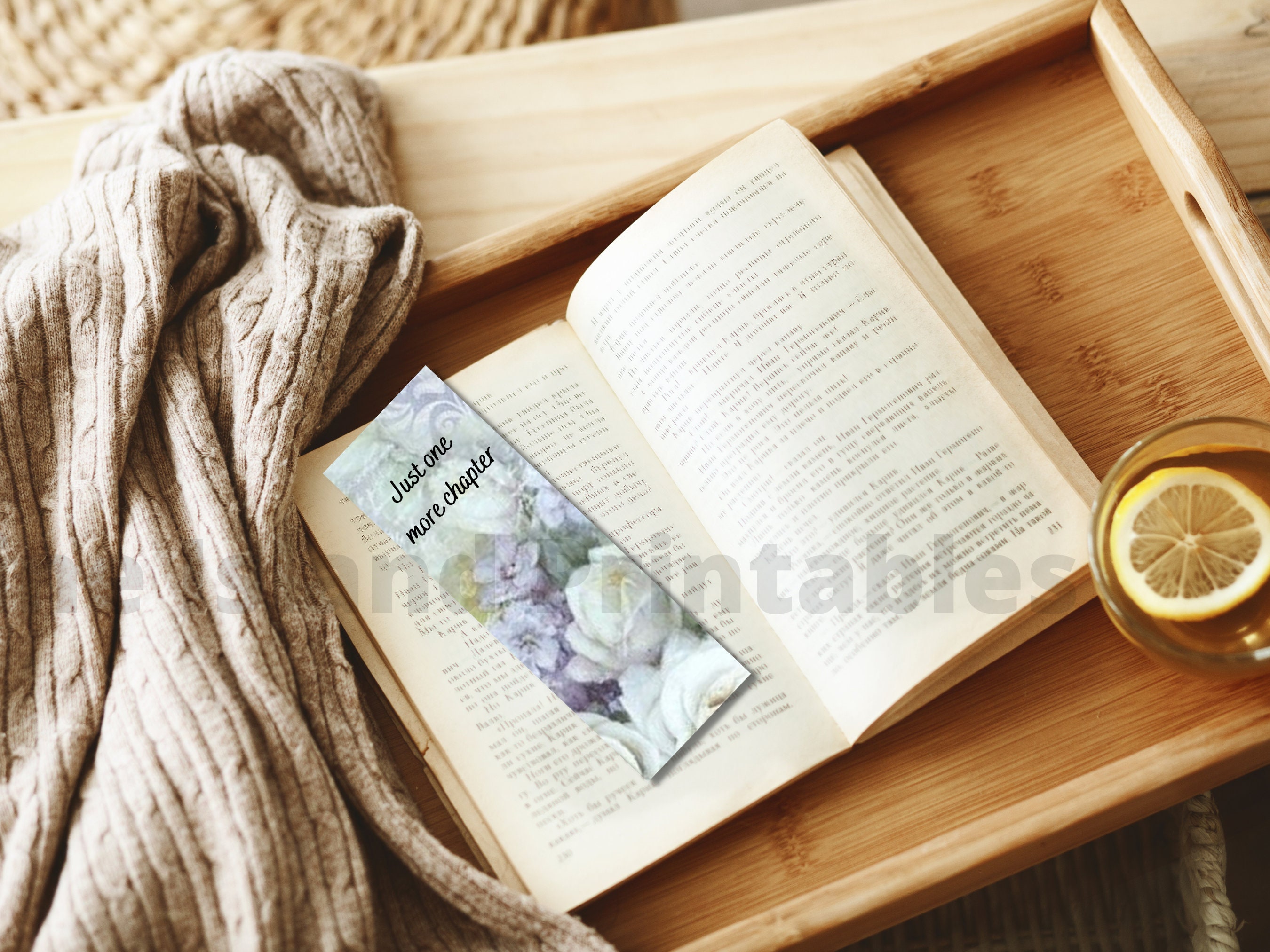 Printable Bookmarks, Unique Bookmark Set of Six, Digital Download ...