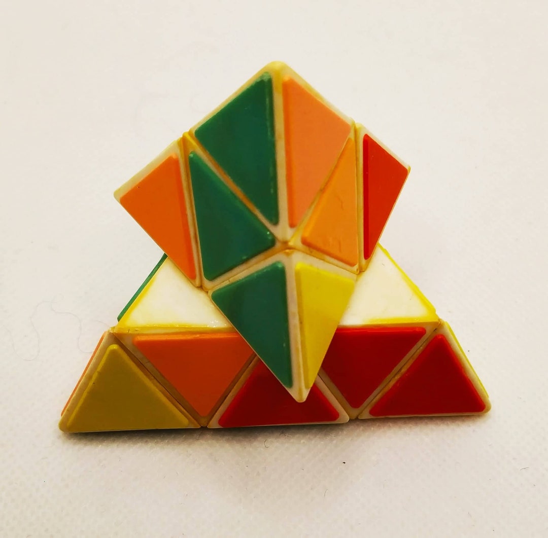 Vintage Game Pyramid, Pyraminx, "moldavian Pyramid", "japanese ...