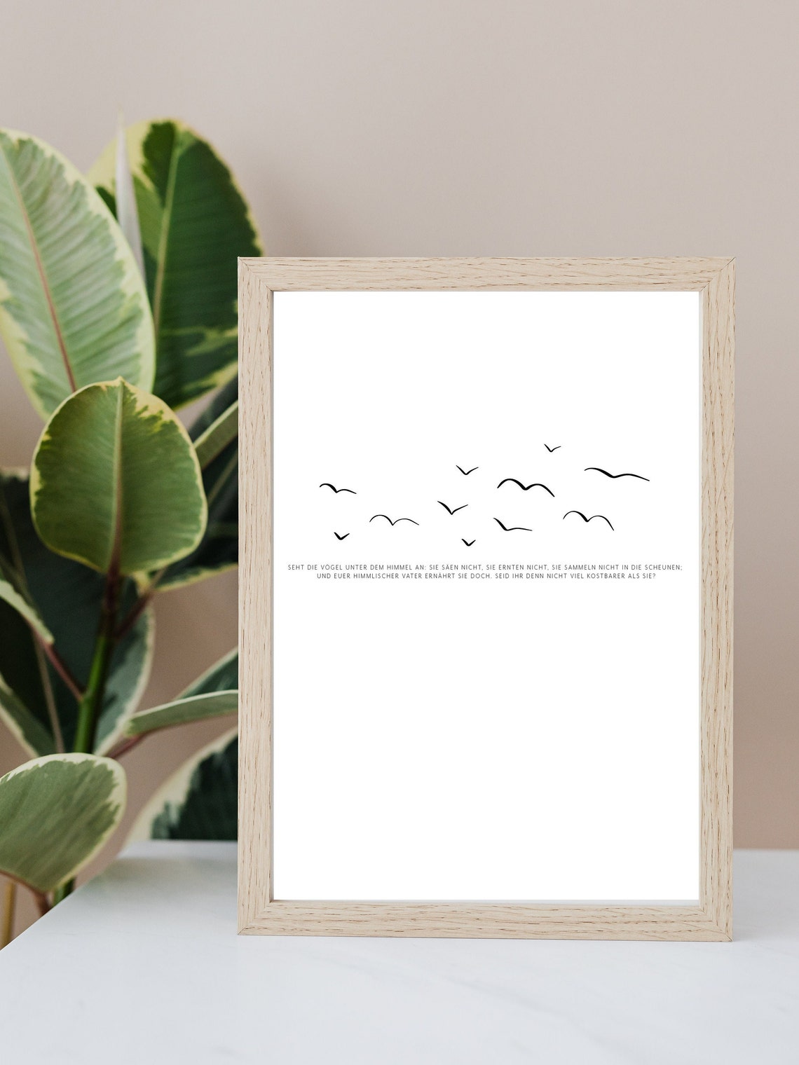 Deutsches christliches Poster zum Ausdrucken Bibelvers - Etsy.de