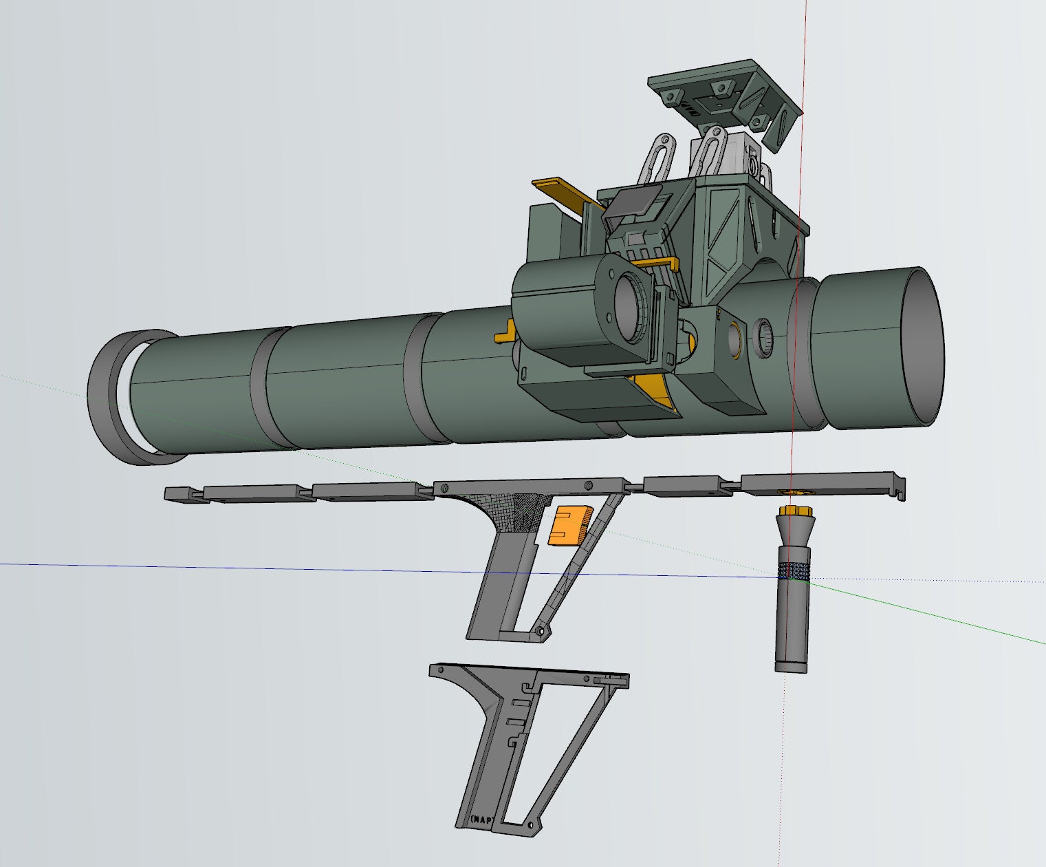 Yuni's Rocket Launcher From Nikke STL Files - Etsy