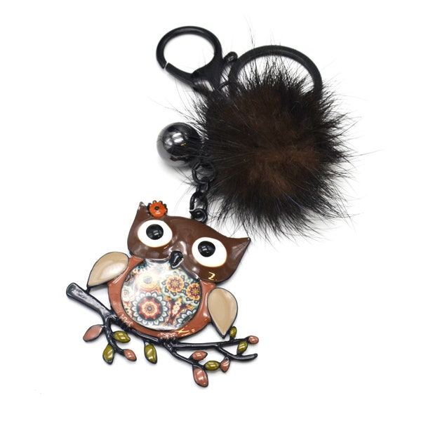 Owl Key Ring - Etsy UK