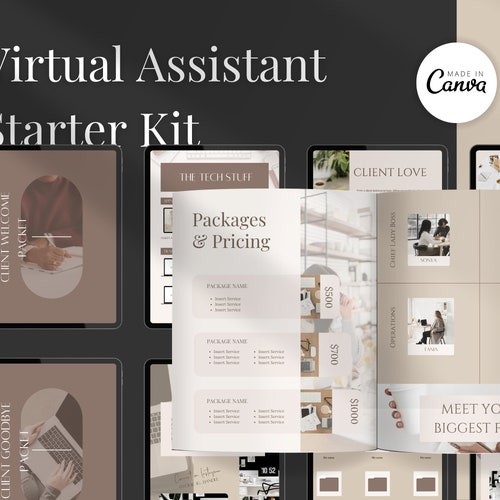 Virtual Assistant Welcome Packet Template Virtual Assistant - Etsy