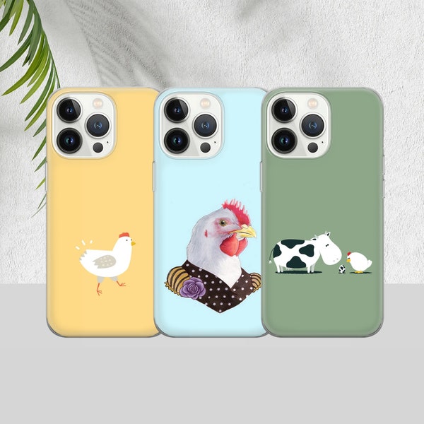 Chicken Phone Case - Etsy