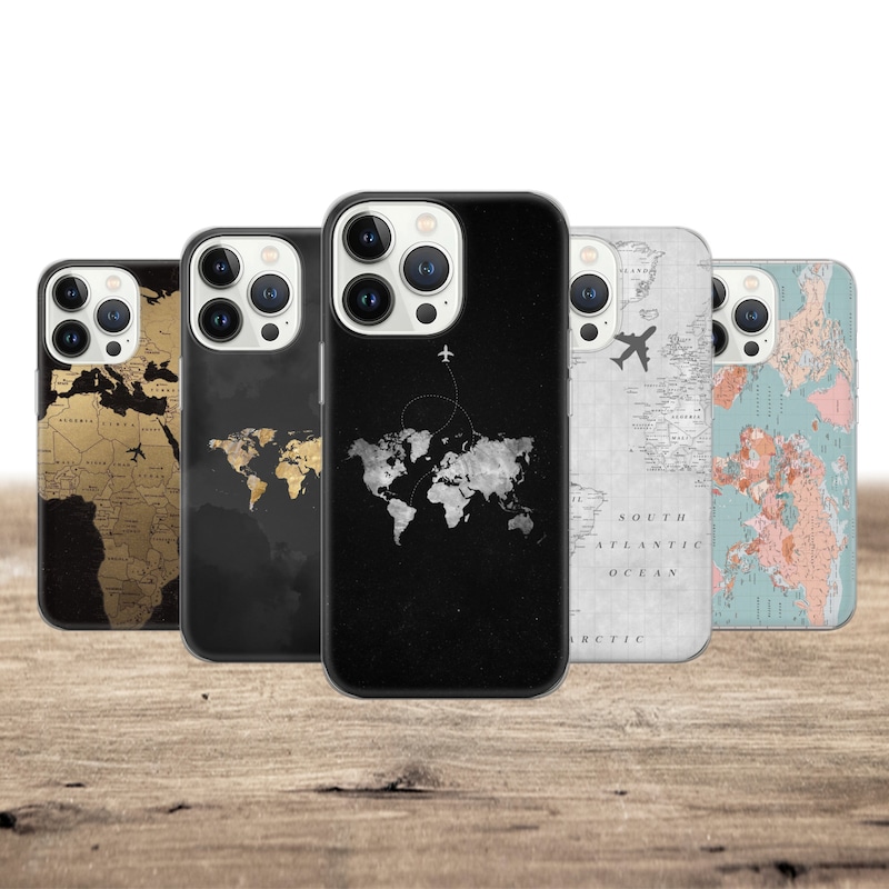 Google Map of World - Etsy UK