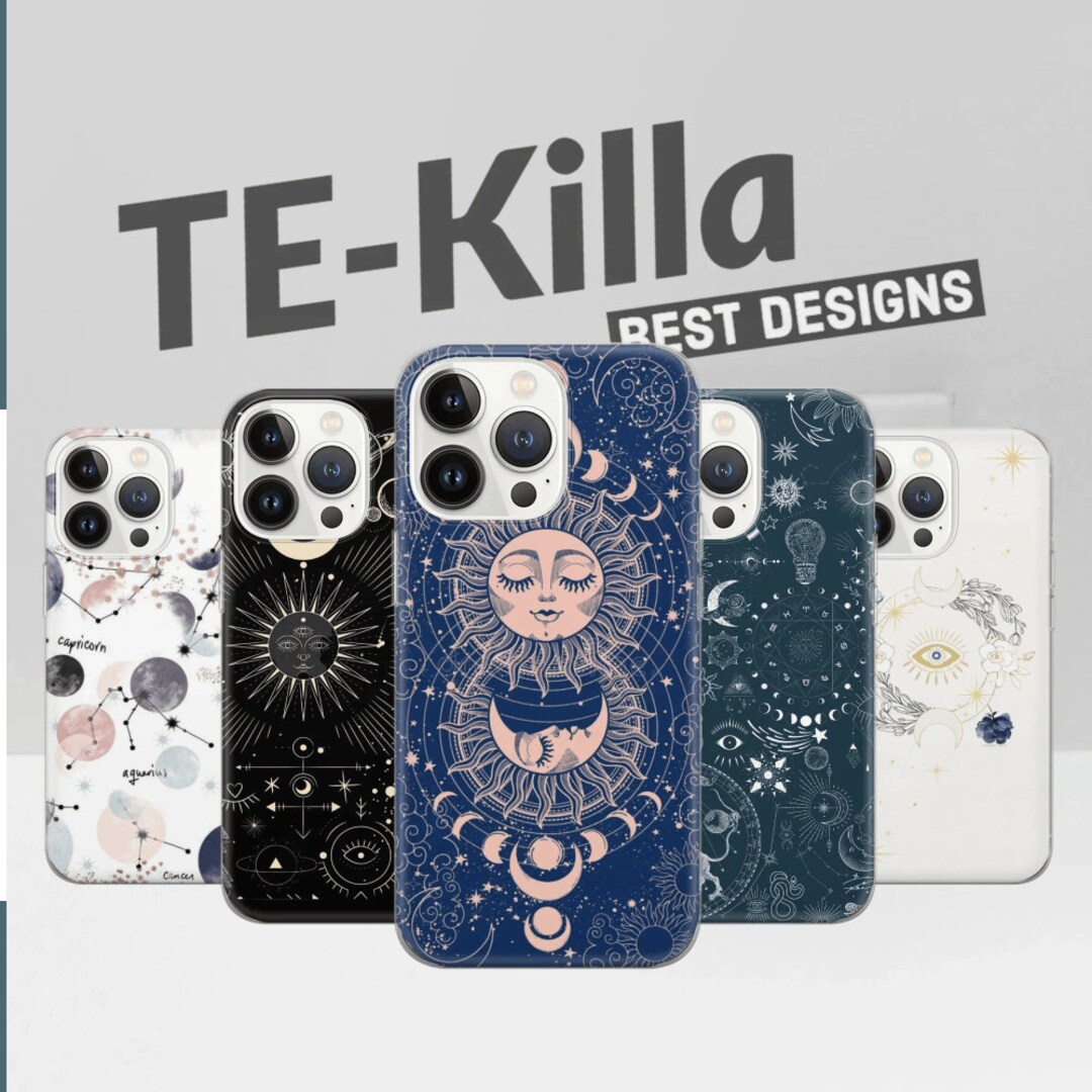 Astrological Universe Phone Case, Galaxy Celestial Cover - Etsy