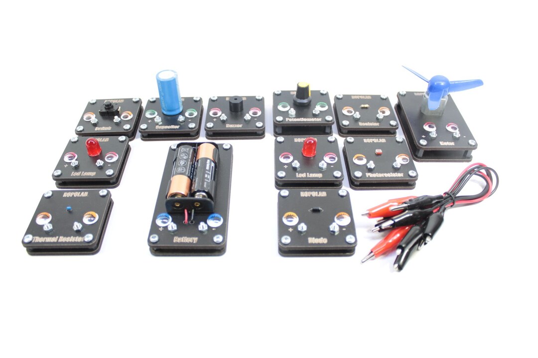Basic Electrical and Electronics Experiment Kit Wooden and Handmade - Etsy