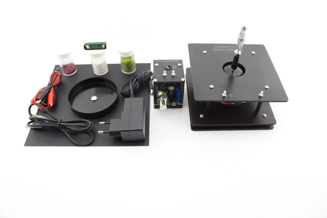 Sound Wave Experiment Set Cymatics Patterns Chladni Plate Kit Discover ...