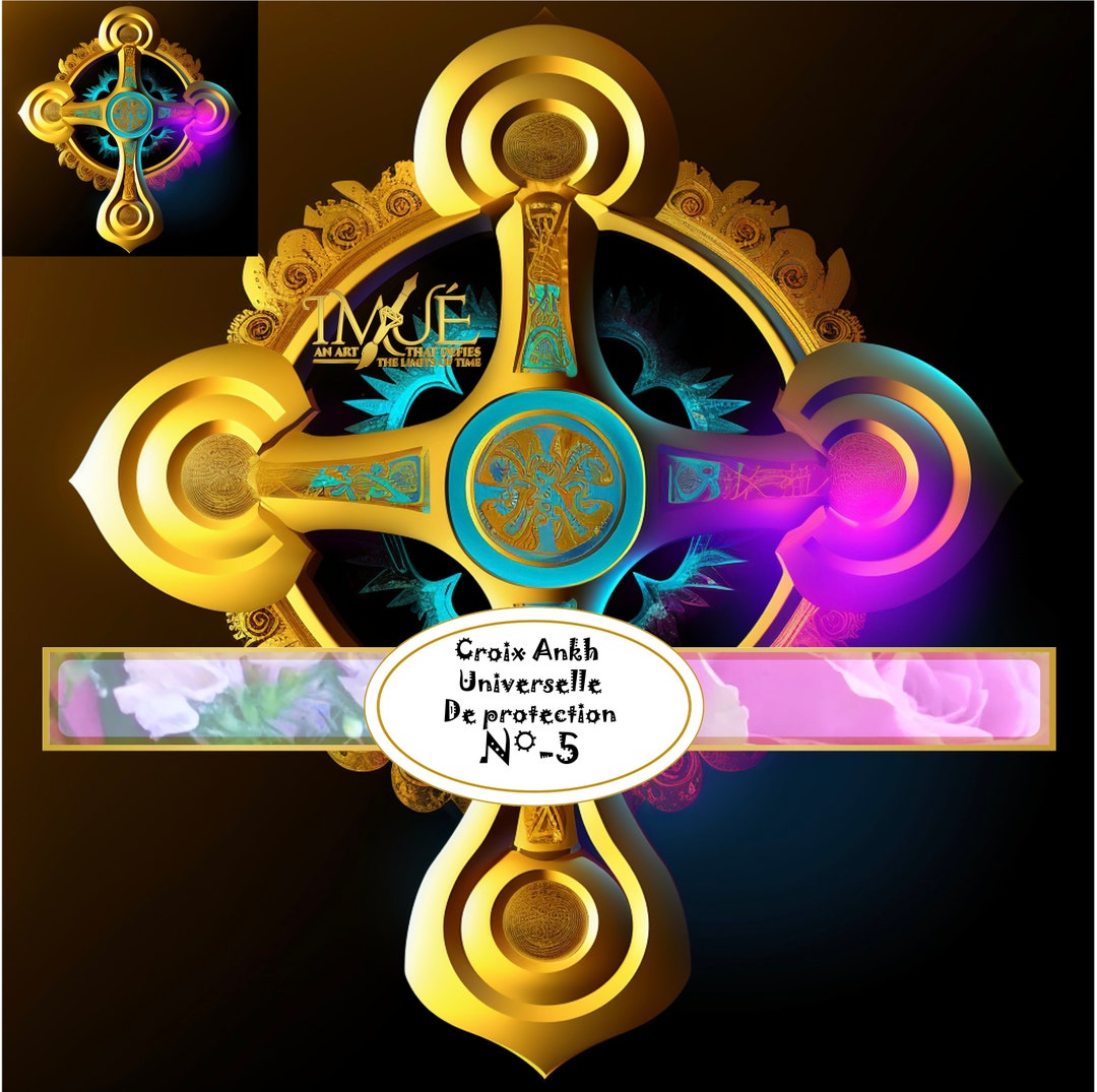UNIVERSAL ANKH CROSS N5 Protection, Meditation, Home Protection ...