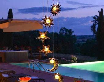 Outdoor Moon Lamp - Etsy