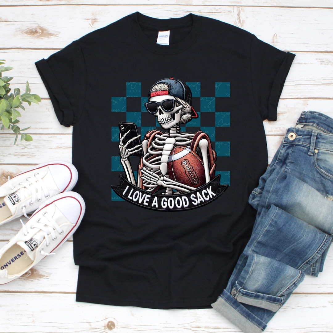 Skelly Football Good Sack | PNG | DESIGN - Etsy