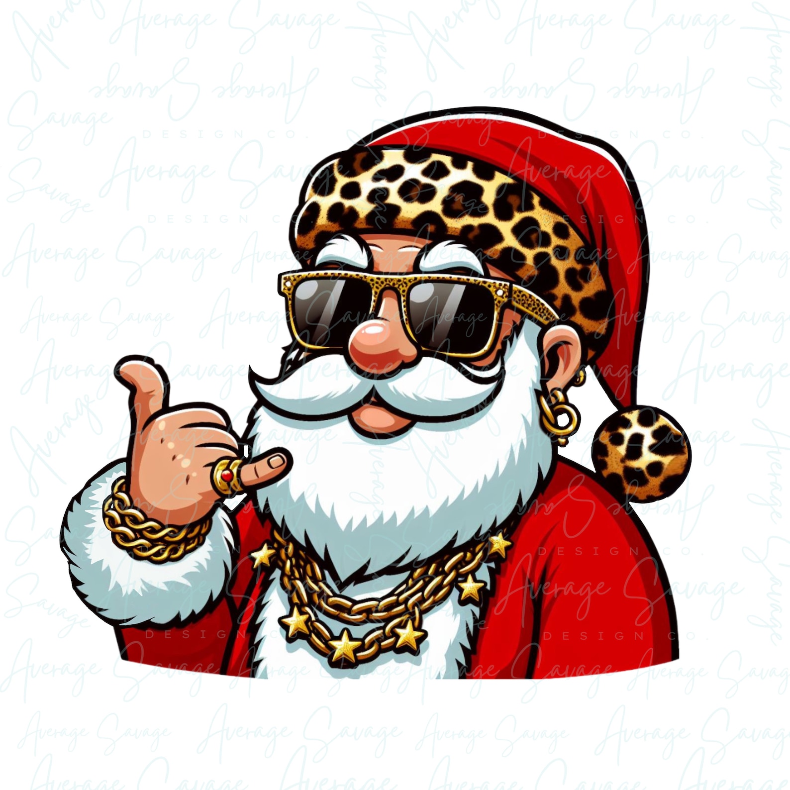 Bad Santa Christmas DESIGN - Etsy