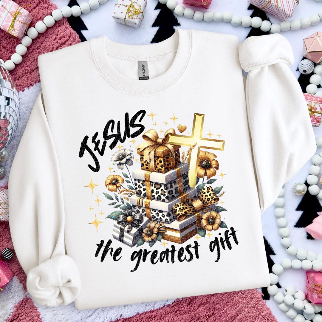 Jesus the Greatest Gift PNG - Etsy UK