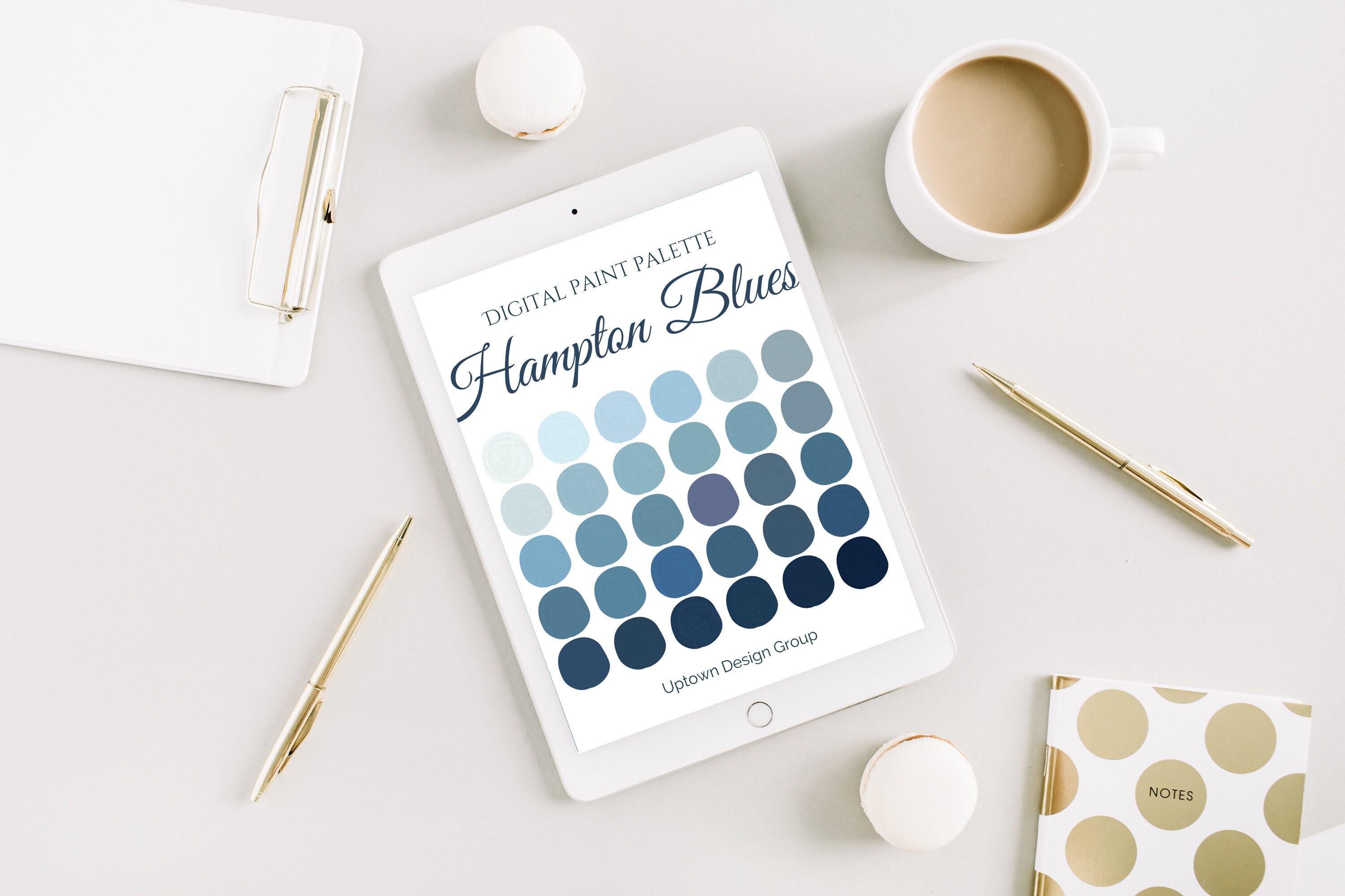 Instant Download Digital Paint Palette and Swatches for Procreate | Hex ...