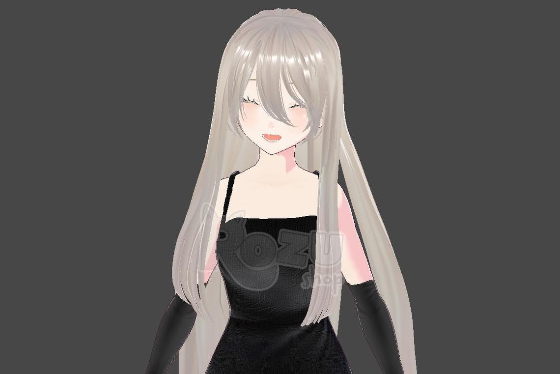 Vroid Model Saori Adoptable Vtuber Model Prefabricated Ready to Use - Etsy