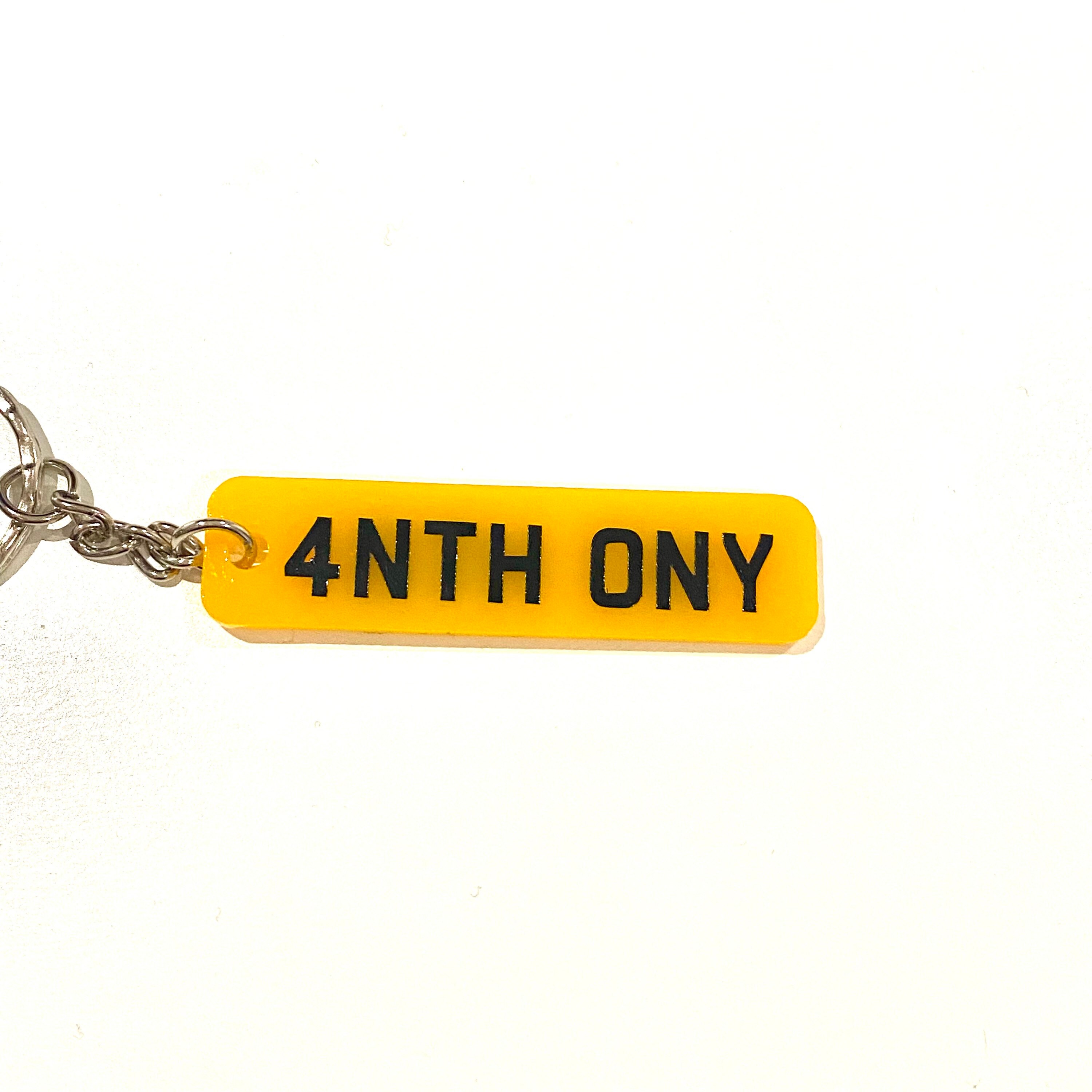 Personalised Number Plate/ License Plate Key Ring - Etsy
