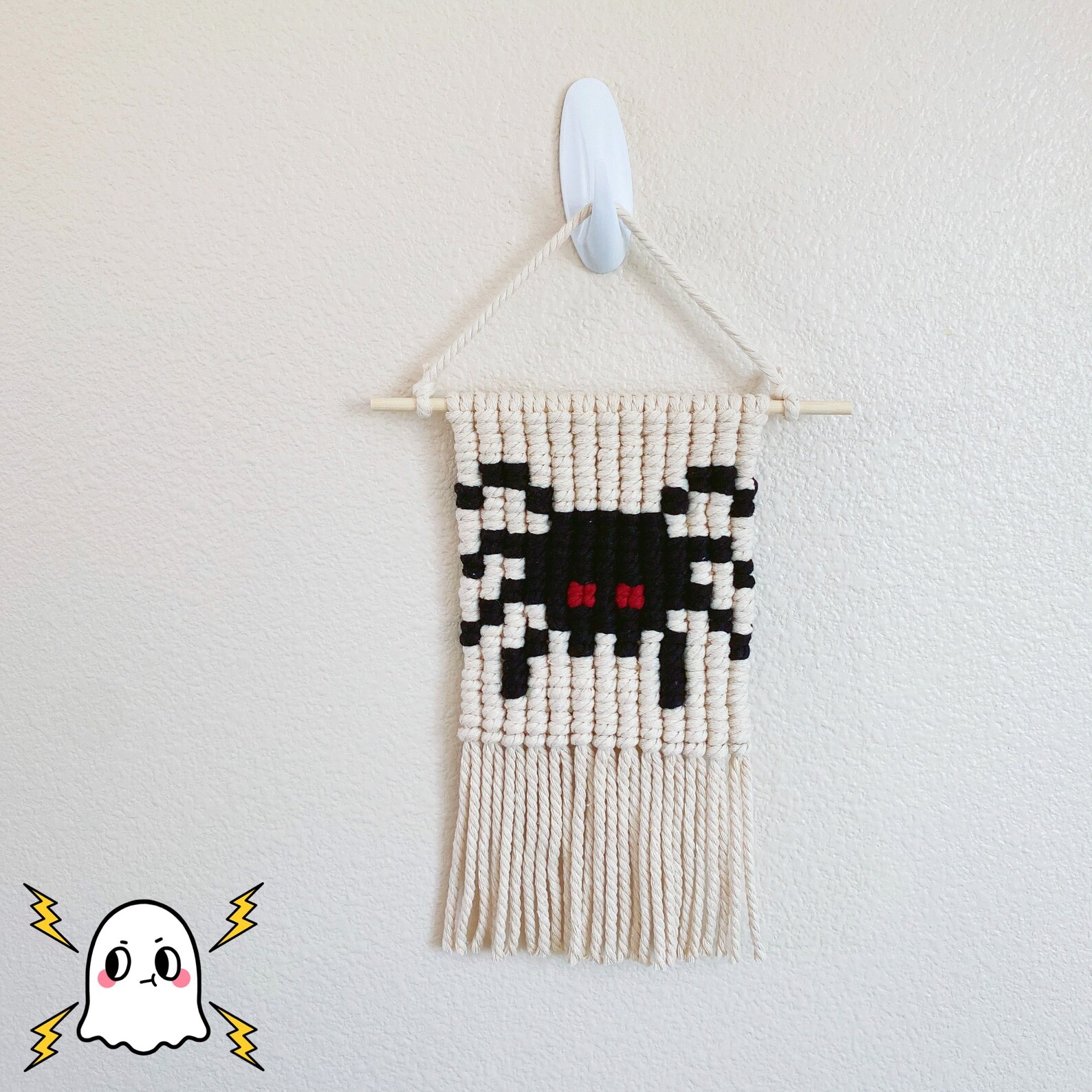 Halloween Macrame Wall Hanging,pumpkin Wall Hanging,ghost Wall Hanging ...