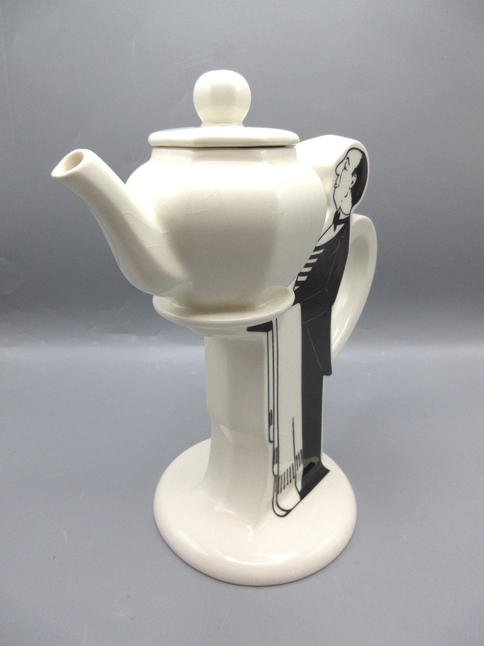 Retro Butler Teapot Silver Crane Co England 1988 - Etsy