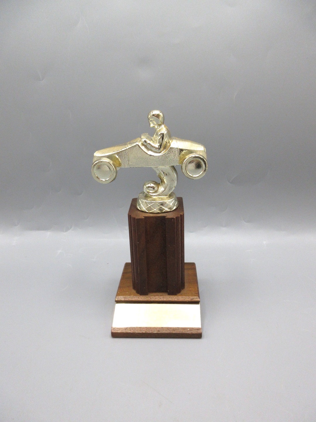 VTG Race Car Trophy Child Soapbox Derby Boy Scouts Unengraved - Etsy