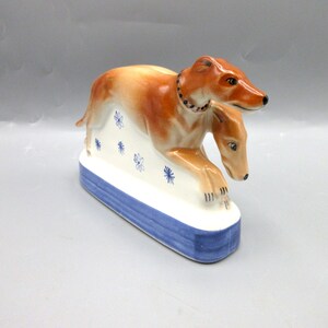 VTG Rye Pottery Chaucer Hounds Racing Greyhound Dogs - Etsy
