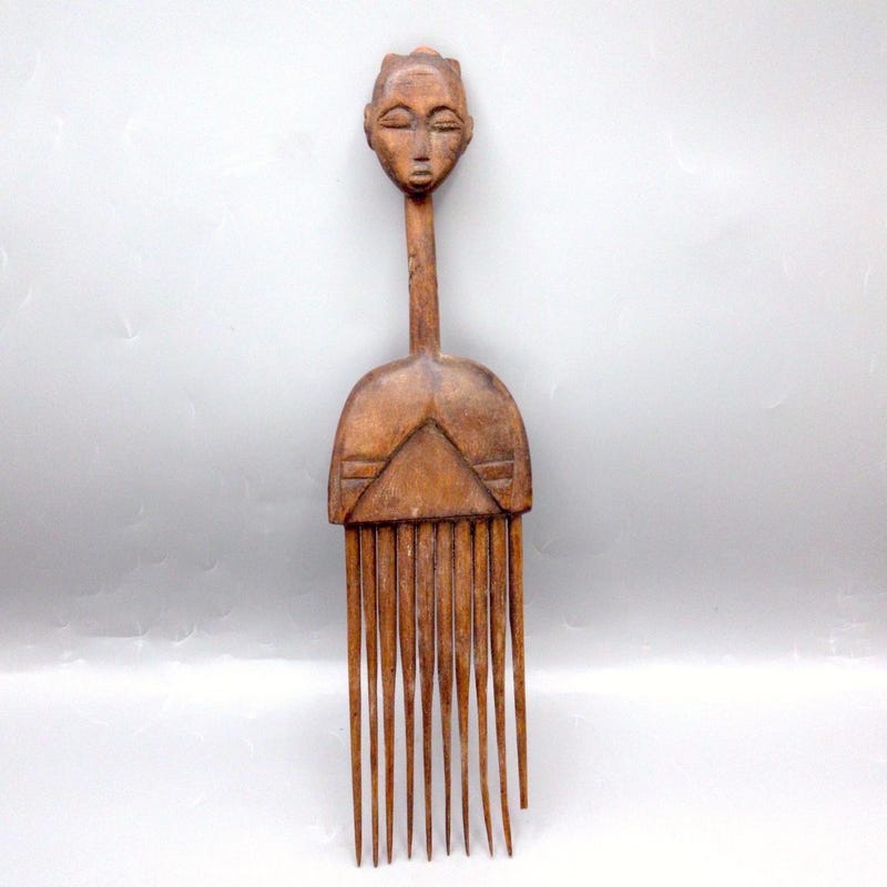 African Comb Sculpture - Etsy