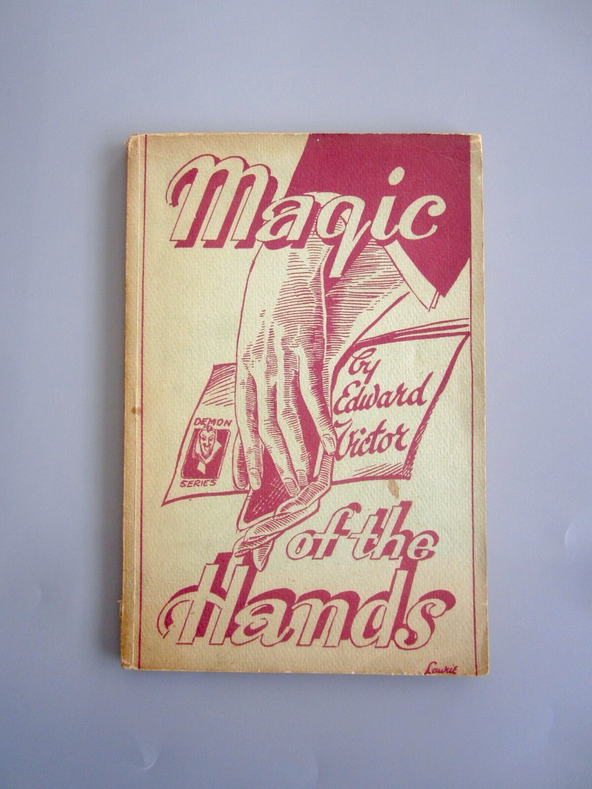 VTG Magic of the Hands Book Edward Victor 2nd Edition 1942 - Etsy