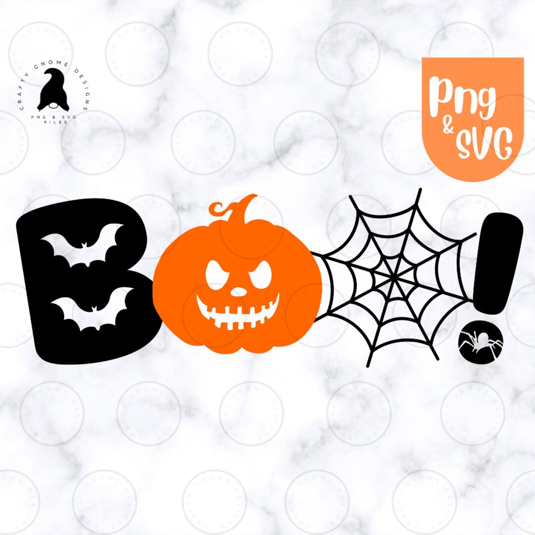 Boo SVG PNG Otoño Svg Halloween Svg Halloween citas camisa Svg - Etsy ...