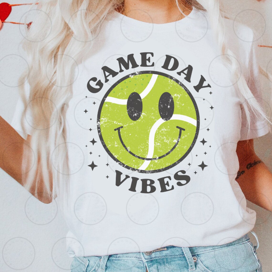 Game Day Vibes PNG JPG PDF Retro Smiley Png Baseball Vibes | Etsy