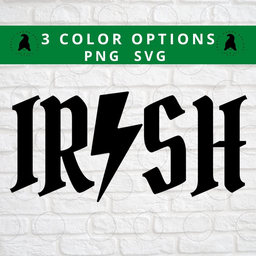 Irish Svg Png St. Patricks Day Svg Fighting Irish Svg Clover | Etsy