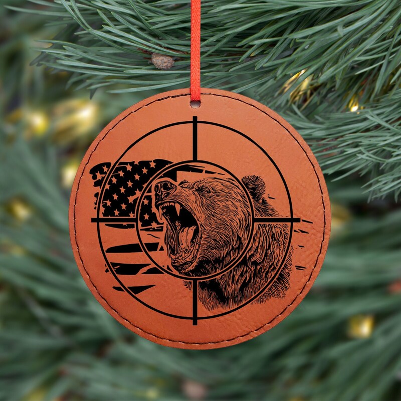 Hunting Christmas Ornaments - Etsy
