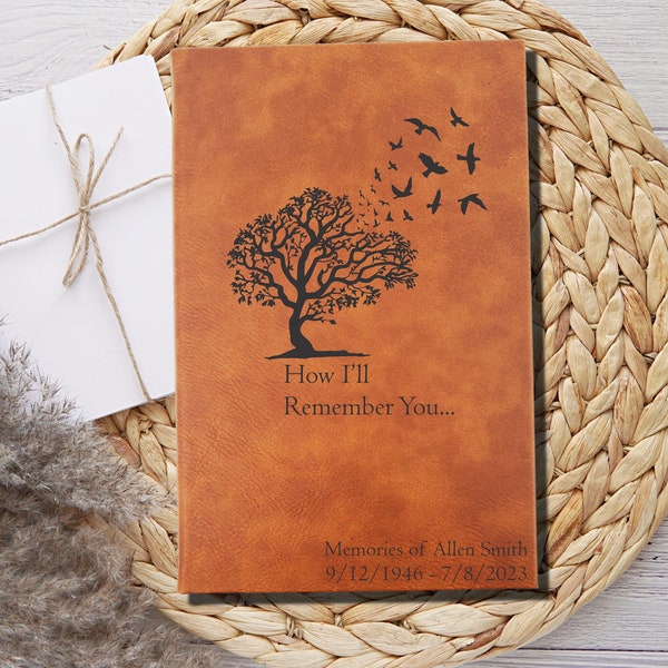 Memorial Journal - Etsy