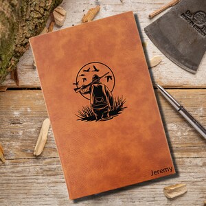 Hunting Journal Adventure Notebook | Unique Leatherette Cover Lined ...