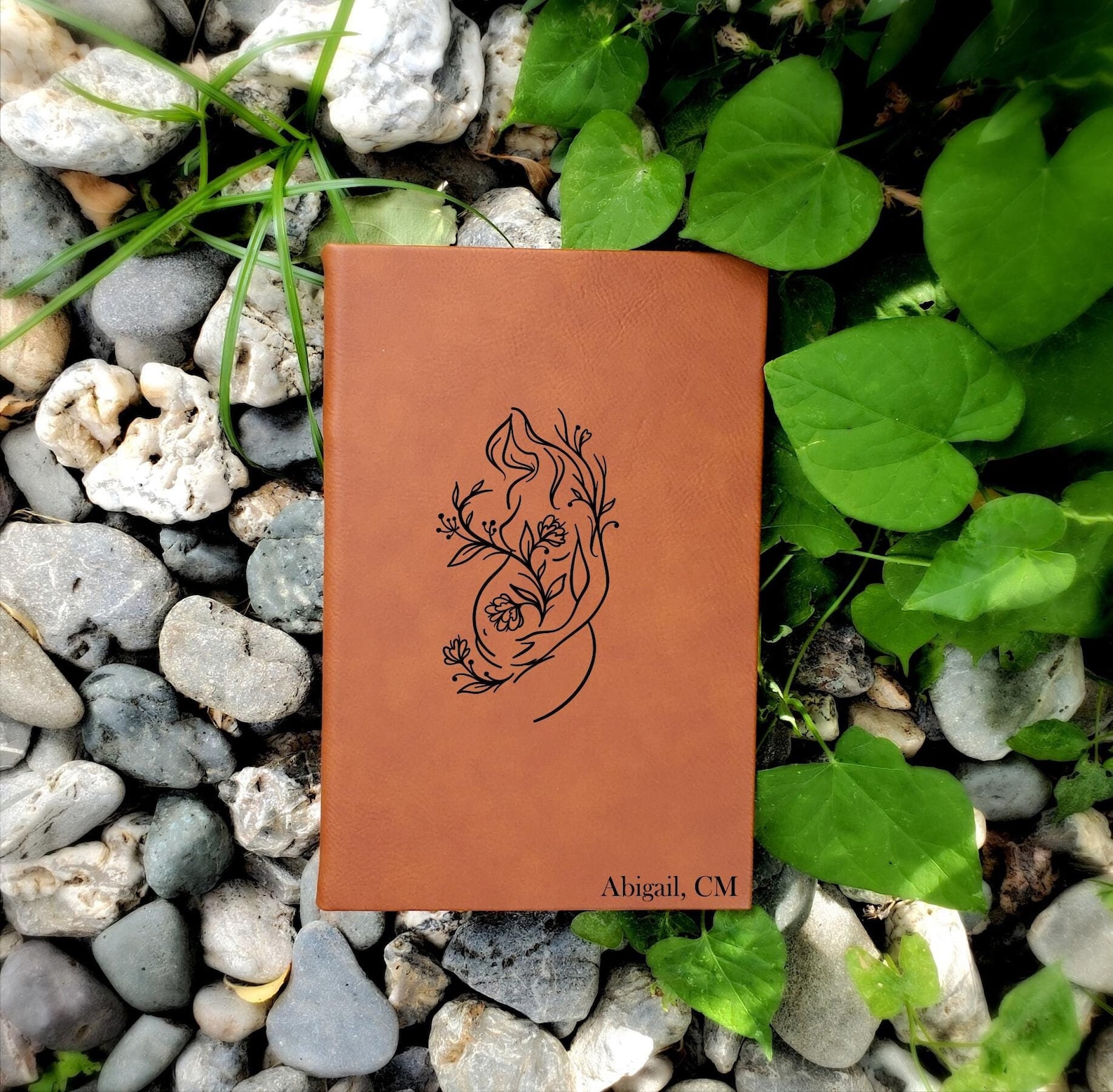 Personalized Pregnancy Notebook Journal | Unique Gift for Midwife Doula ...