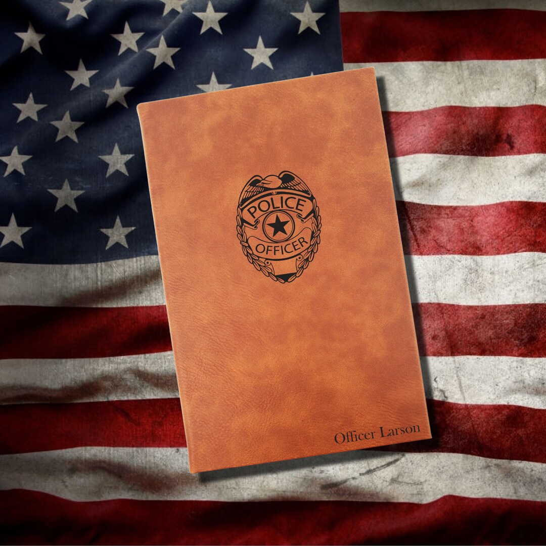 Personalized Police Journal | Unique US Law Enforcement Graduation Gift ...