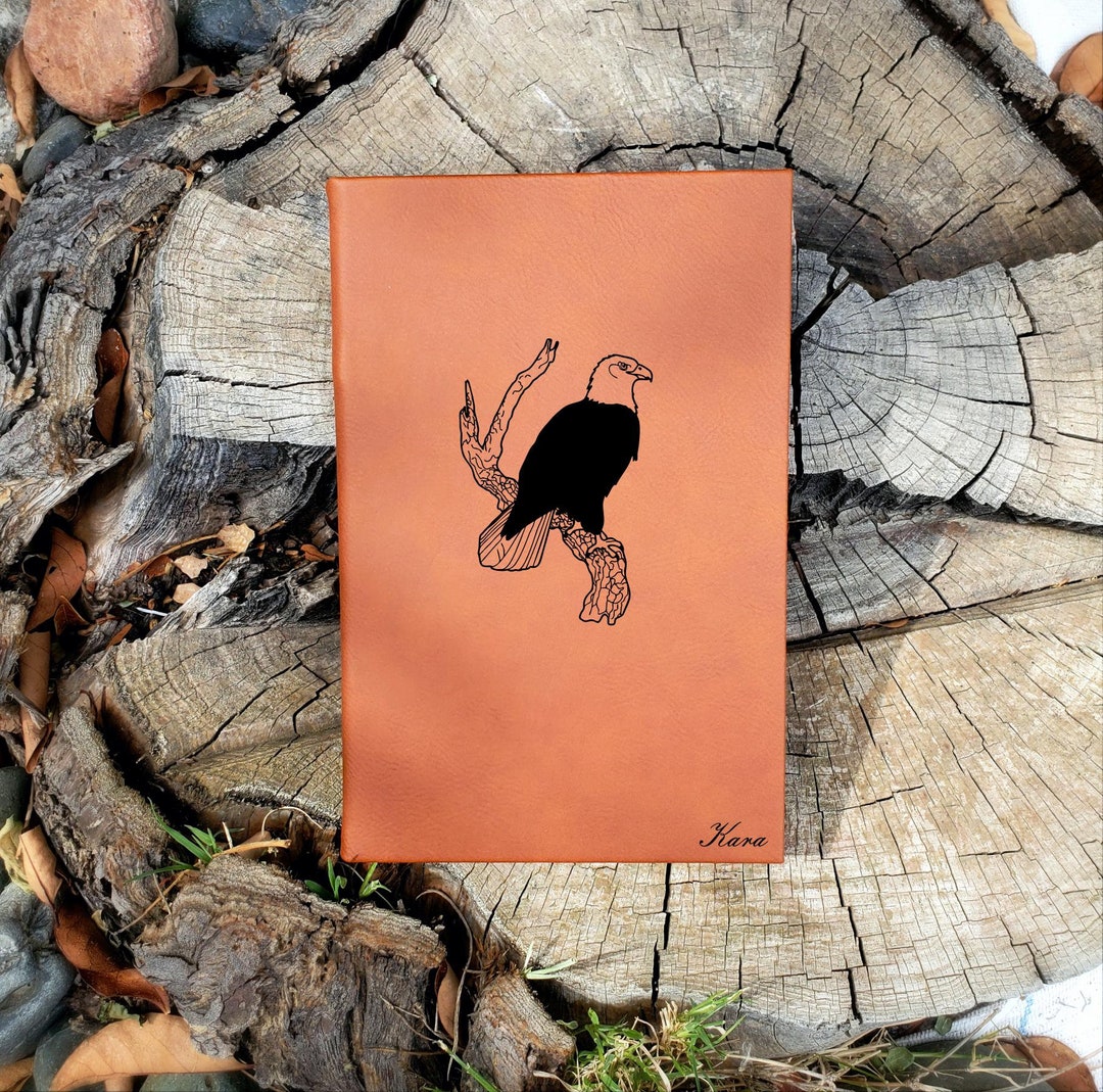 Personalized Birdwatching Nature Journal Notebook | Bald Eagle Bird ...