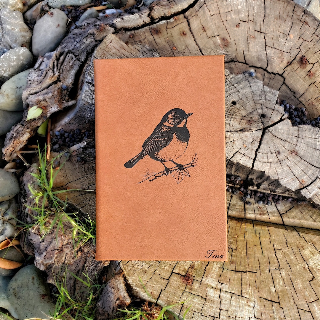 Personalized Bluebird Nature Journal Notebook | Bird Diary With Lined ...