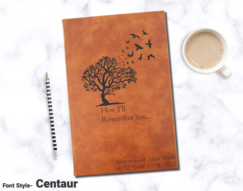Celebration of Life Memorial Journal, Letters to Heaven Notebook, Loss ...