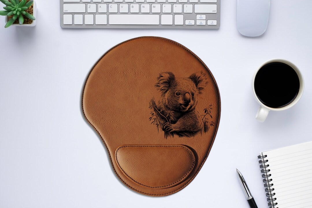Koala Mouse Pad With Ergonomic Wrist Support for Office Desk ...
