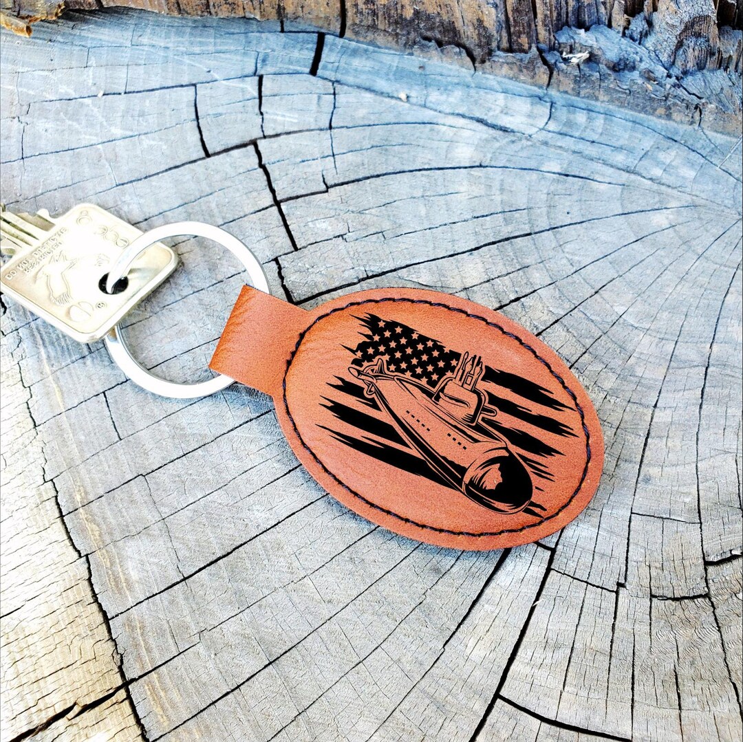 Personalized Submarine Keychain • Custom Navy Military Keyring - Etsy