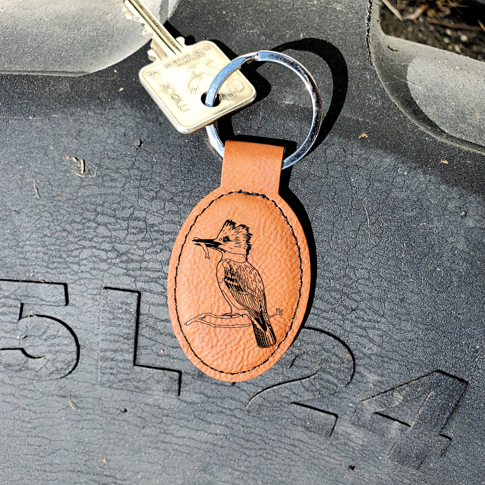 Personalized Kingfisher Bird Keychain • Custom Birdwatcher Nature ...